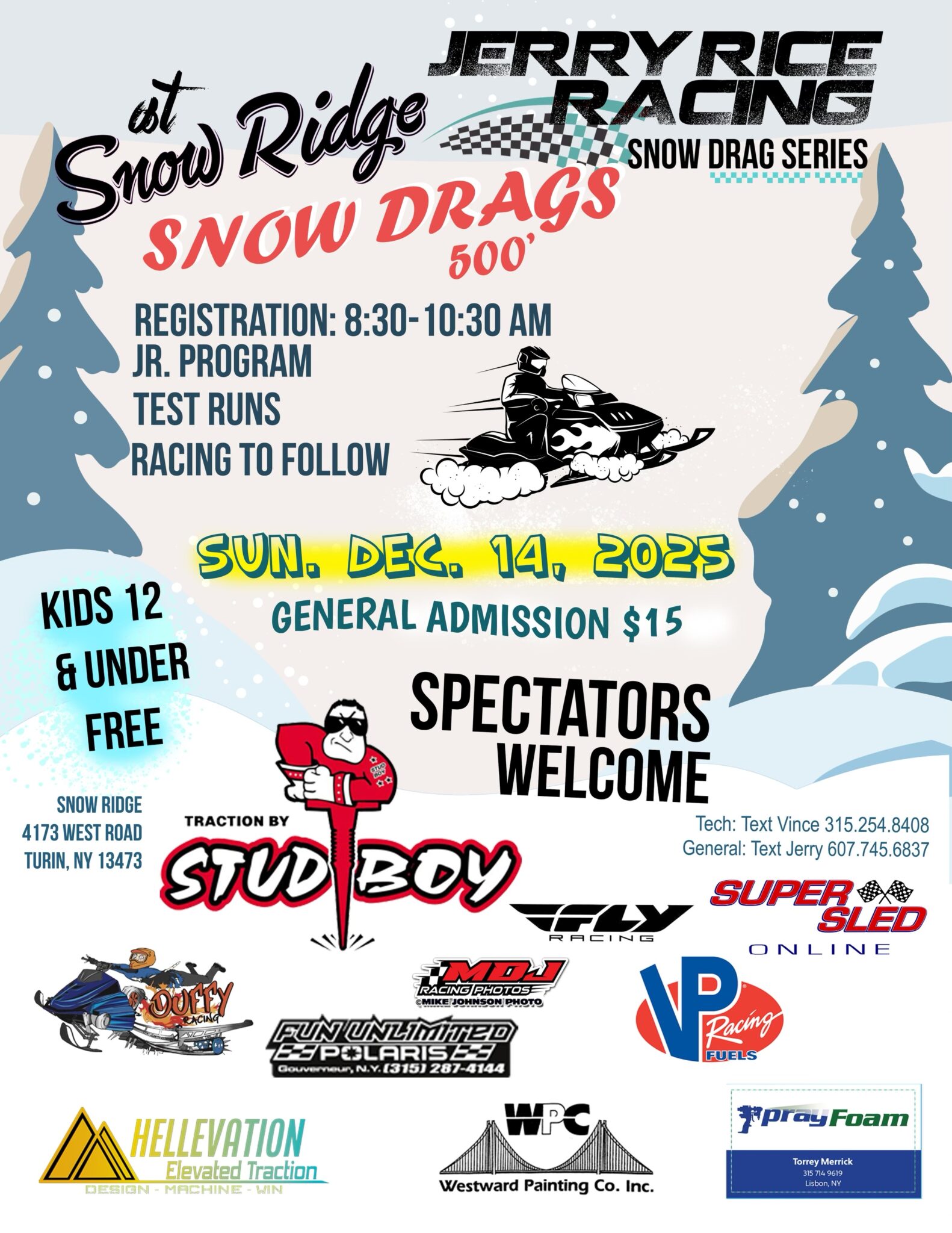 Jerry Rice Racing Hill Climb - Snow Ridge